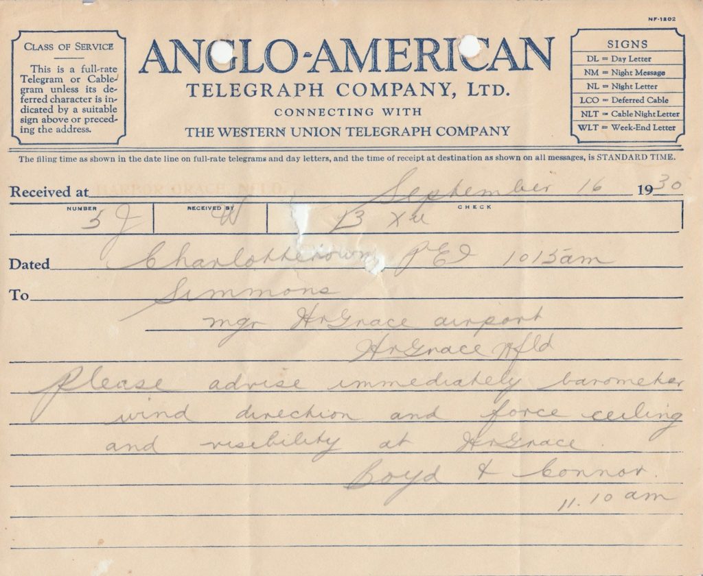 The Columbia N.X. 237 in Newfoundland | Plane Crash Girl.ca